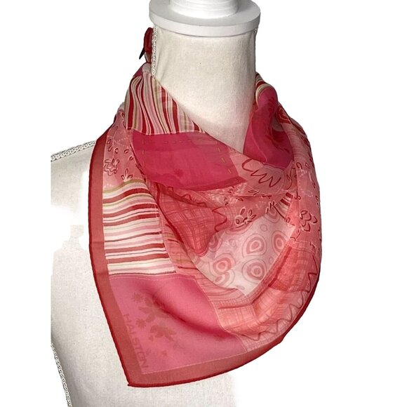 Halston Heritage | Accessories | Vintage Halston Scarf 0 Silk Pink ...